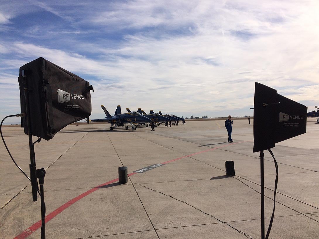Blue Angels Take Flight with RF Venue and In Concert Productions