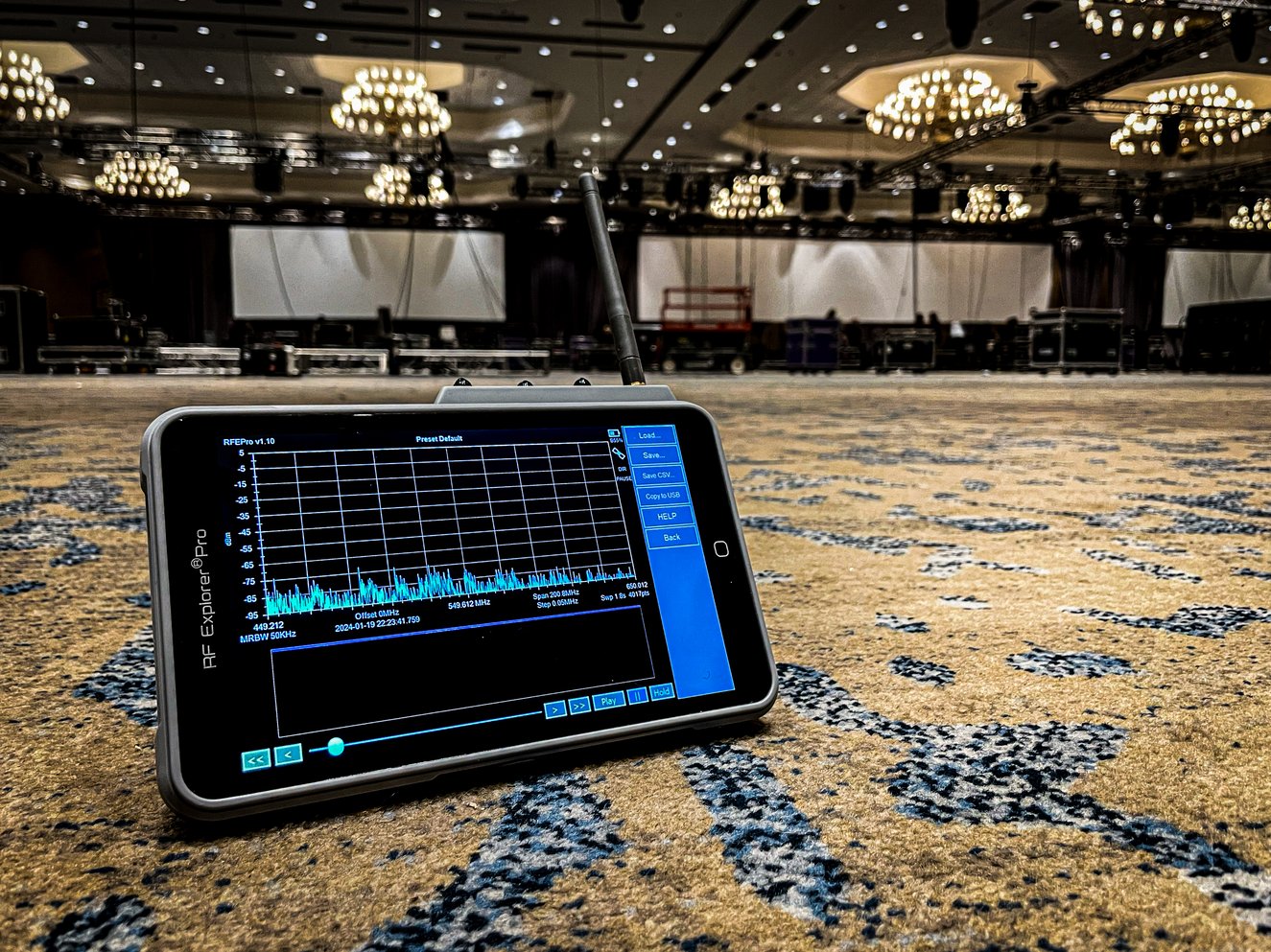 Introduction to the RF Explorer Pro Spectrum Analyzer