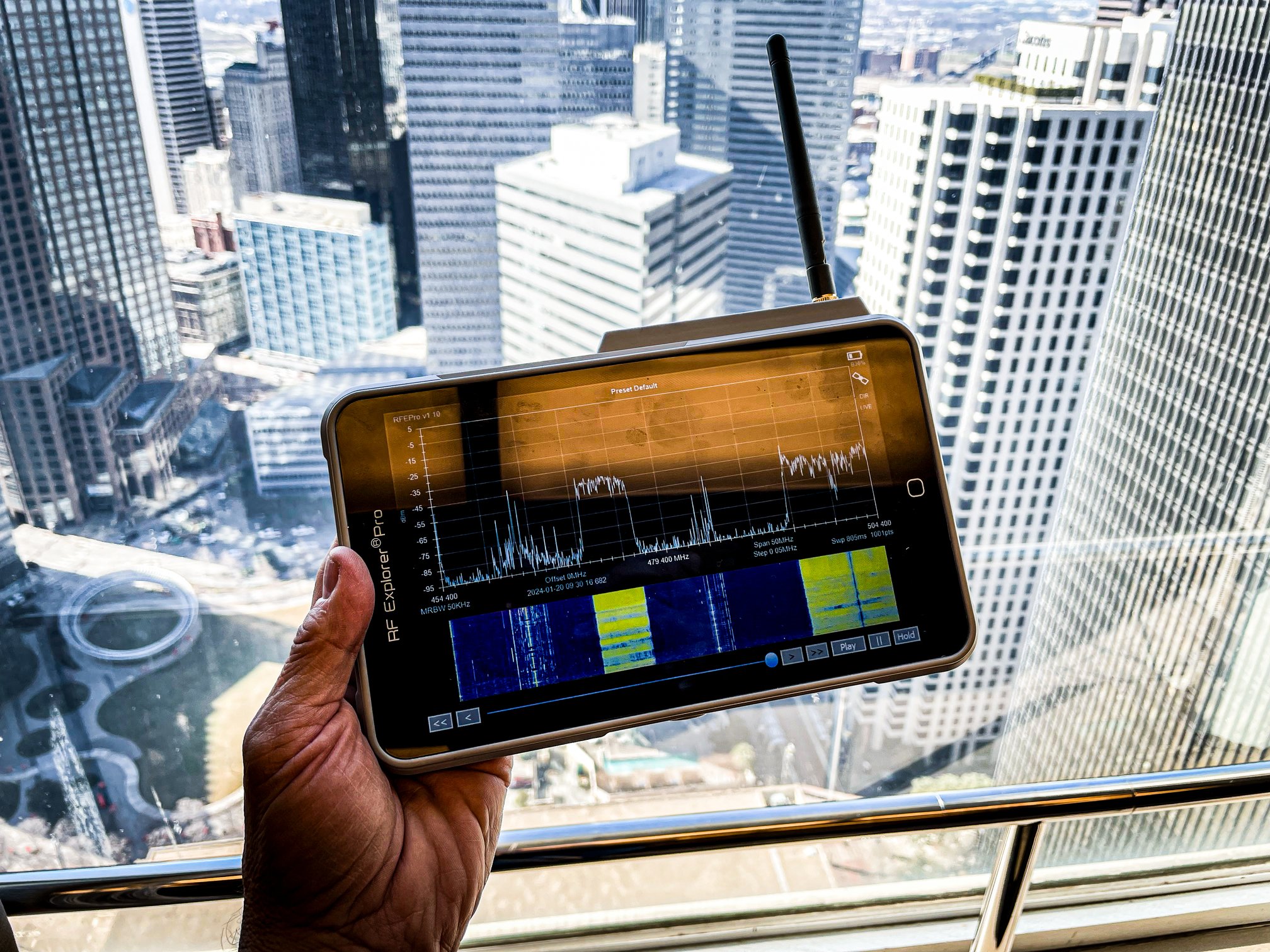 Introduction to the RF Explorer Pro Spectrum Analyzer