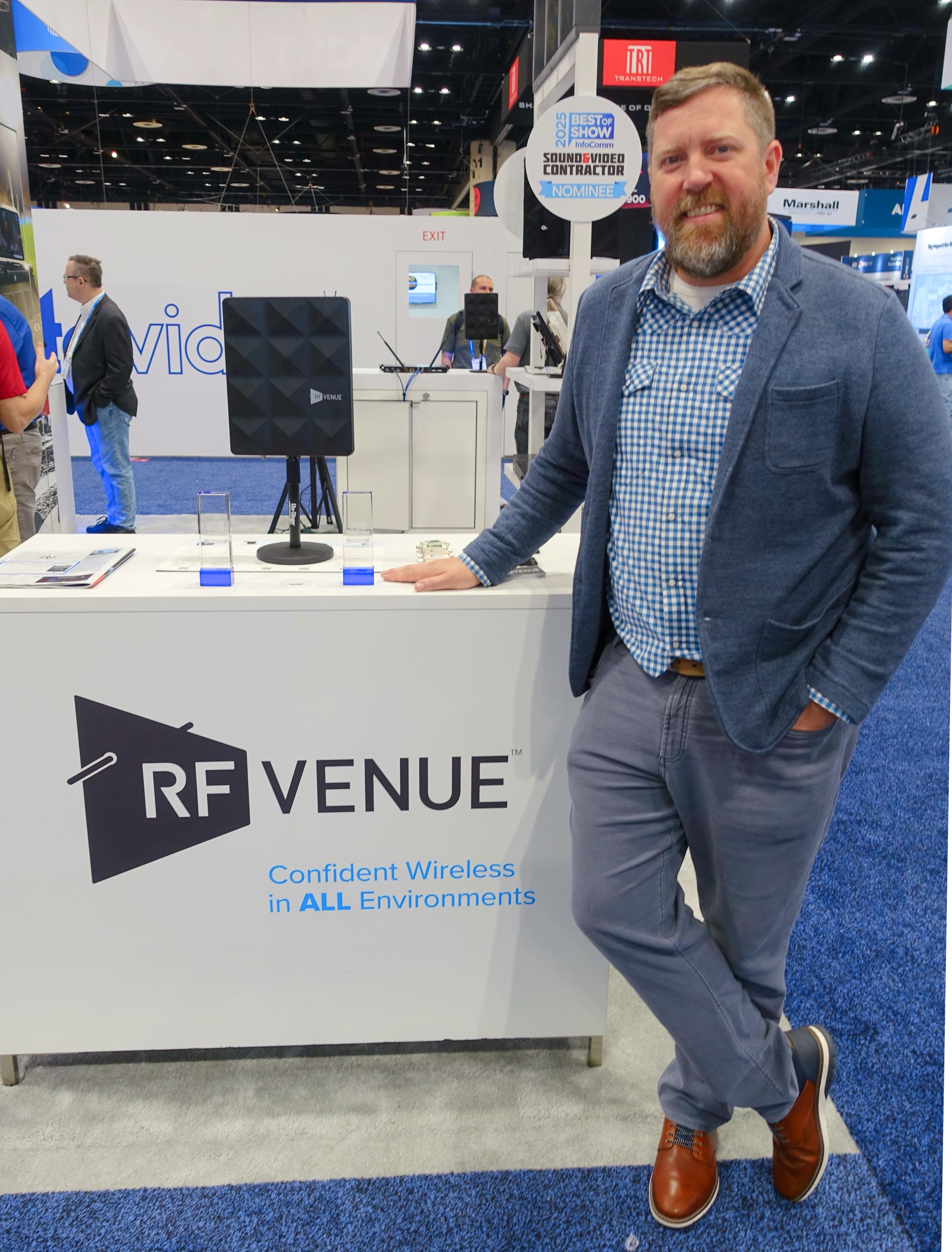 RF Venue CP Stage antenna wins two of Future’s Best of Show Awards at ...